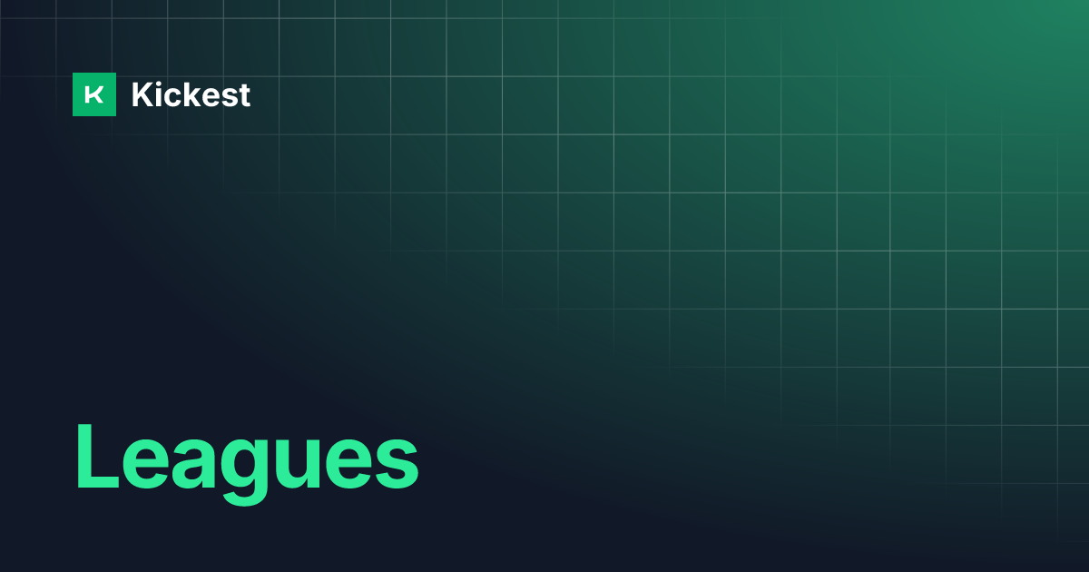 Leagues | Kickest